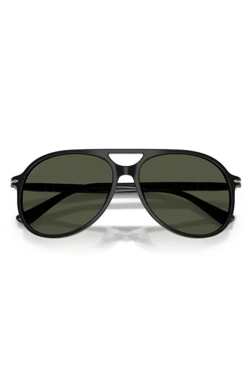 Persol Walter 60mm Pilot Sunglasses