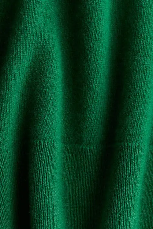 H&M Oversized Wool Sweater - Green