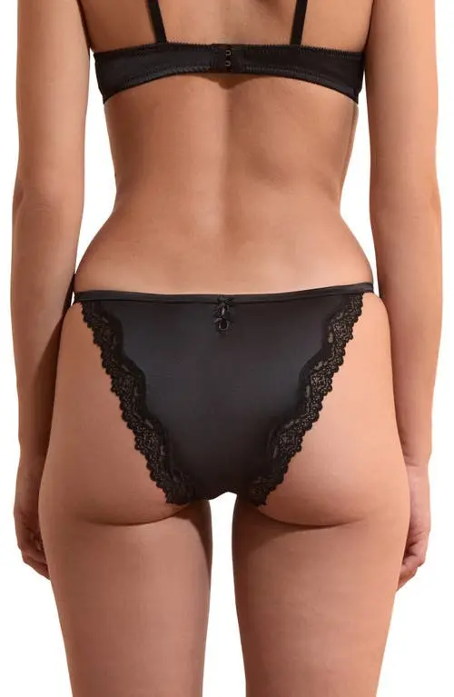 ETAM Chuchotee Lace Trim Satin Panties