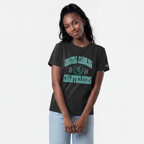 Champion Coastal Carolina Chanticleers Lifestyle T-shirt - Black