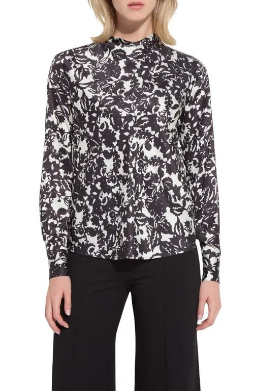 Lyssé Evan Crystal Embellished Satin Top - Dreamscape