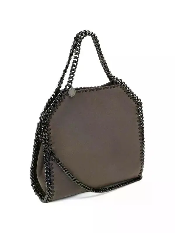 Stella McCartney Mini Falabella Chain-link Tote Bag - Grey