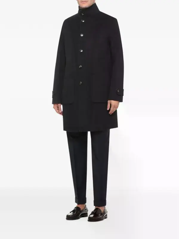 DEVORE INCIPIT Reversible High-neck Coat