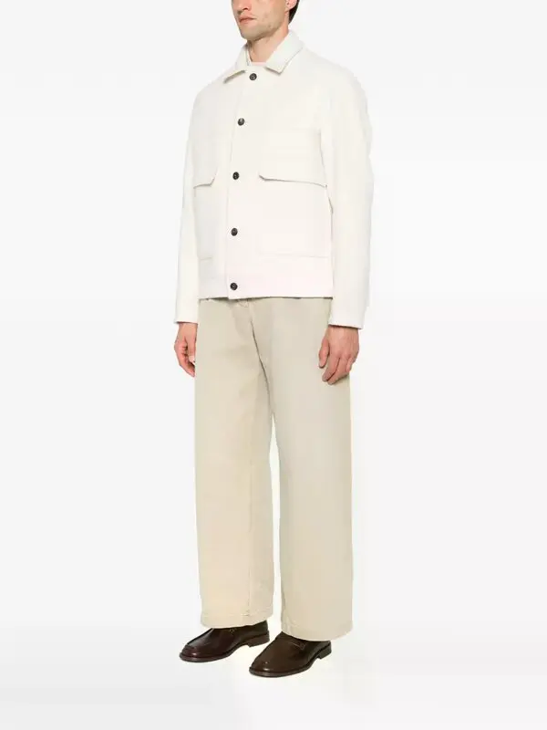 NEW YORK RESIDENT Yuma Button-fastening Pocketed Jacket