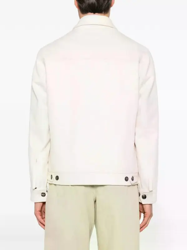 NEW YORK RESIDENT Yuma Button-fastening Pocketed Jacket