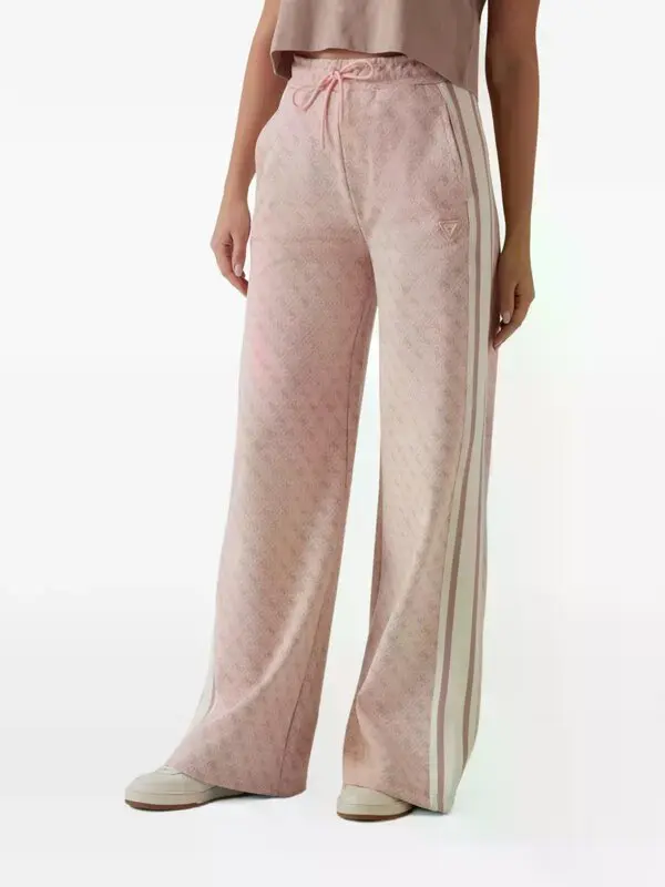 Guess Jean G-logo Straight-pinks Track Pants