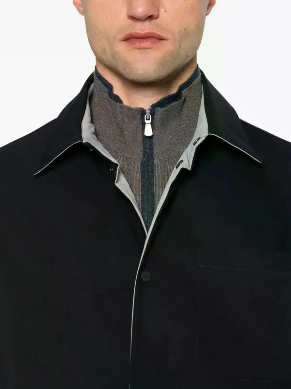 Herno Reversible Snap-button Jacket