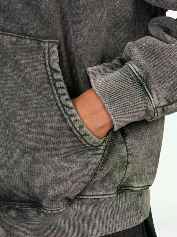 Séfr Raglan-sleeve Zip-up Hoodie