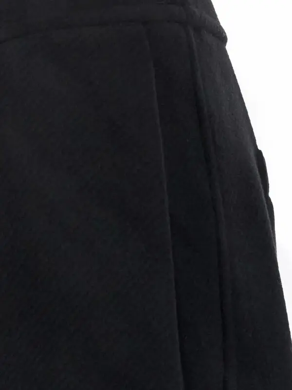 WOOYOUNGMI Fleece-texture Panelled Trousers