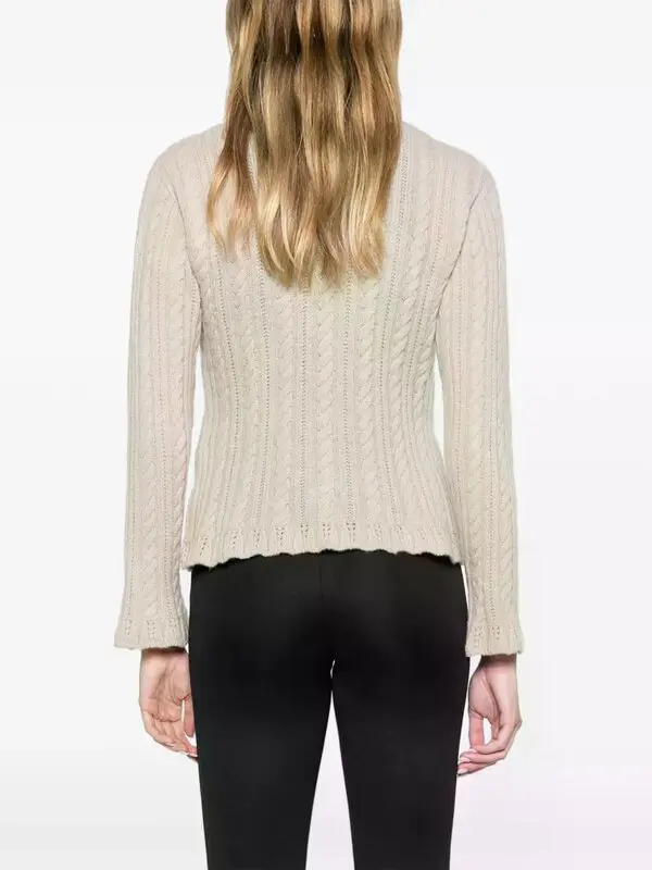 Moncler Cable-knit Roll-neck Sweater