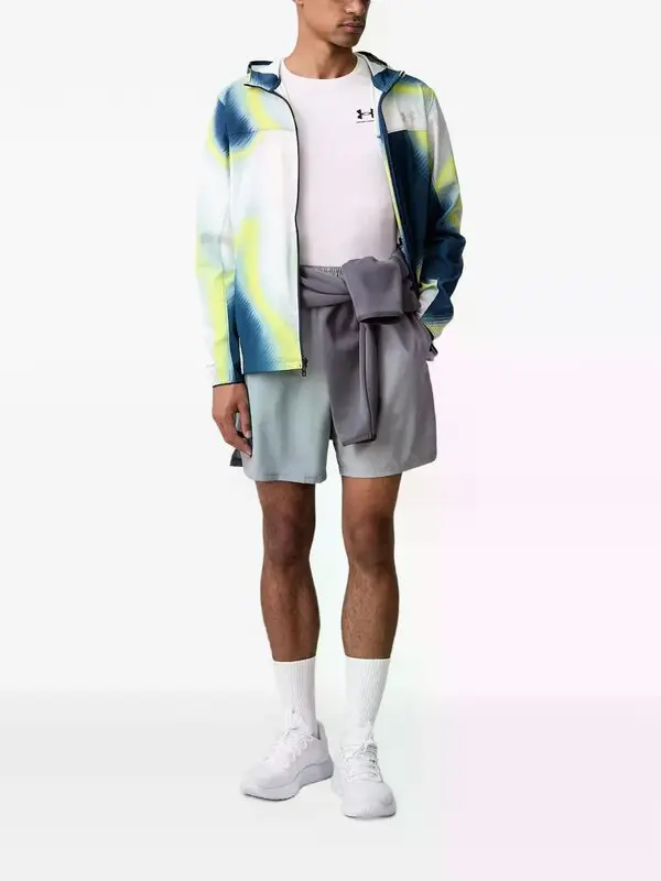 Under Armour Quarter-zip Logo-print Jacket