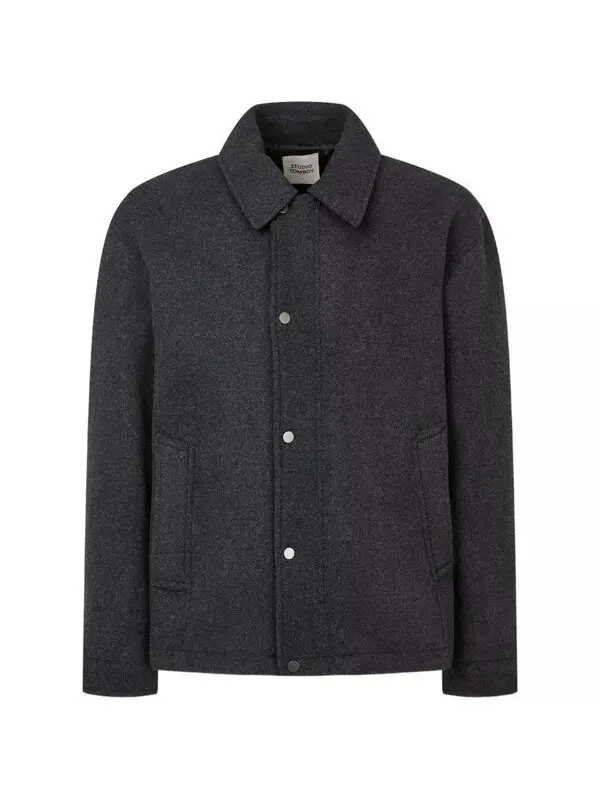 STUDIO TOMBOY Snap-button Zip-up Jacket