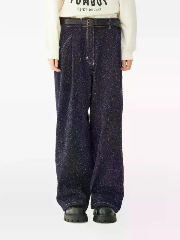 STUDIO TOMBOY Flecked-effect Jeans