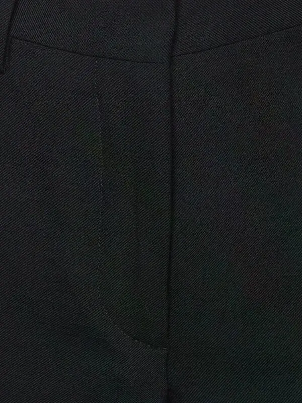 Off-White High-waisted Straight-leg Trousers
