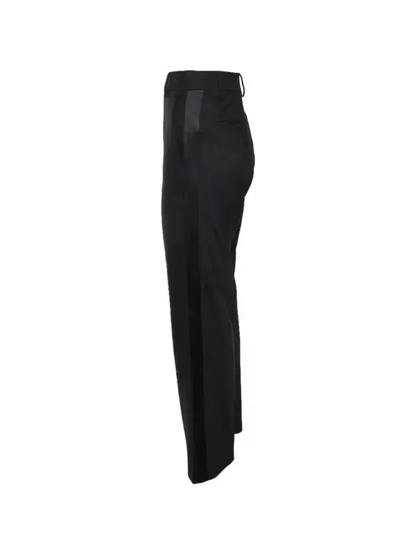 Off-White High-waisted Straight-leg Trousers