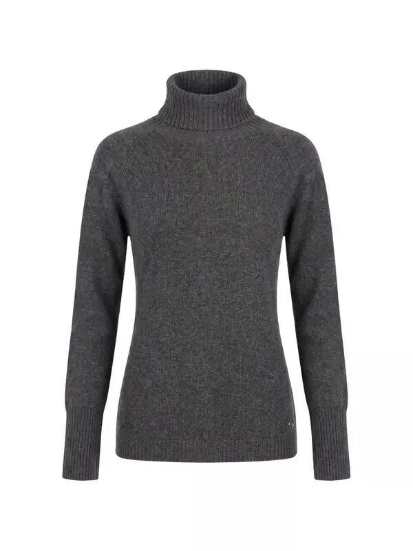 THE (ALPHABET) Roll-neck Cashmere Sweater