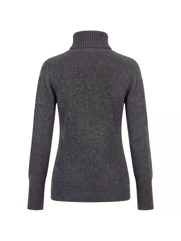 THE (ALPHABET) Roll-neck Cashmere Sweater