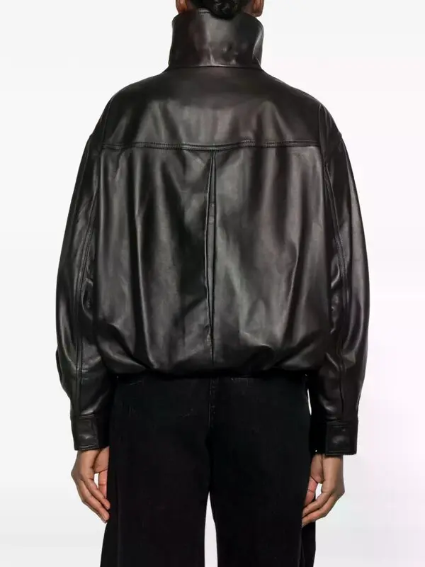 SWORD 6644 Belted High-neck Jacket