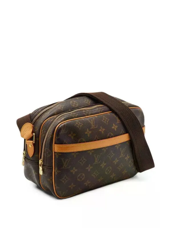 LOUIS VUITTON 2002 Pm Reporter Monogram Canvas Shoulder Bag - Brown
