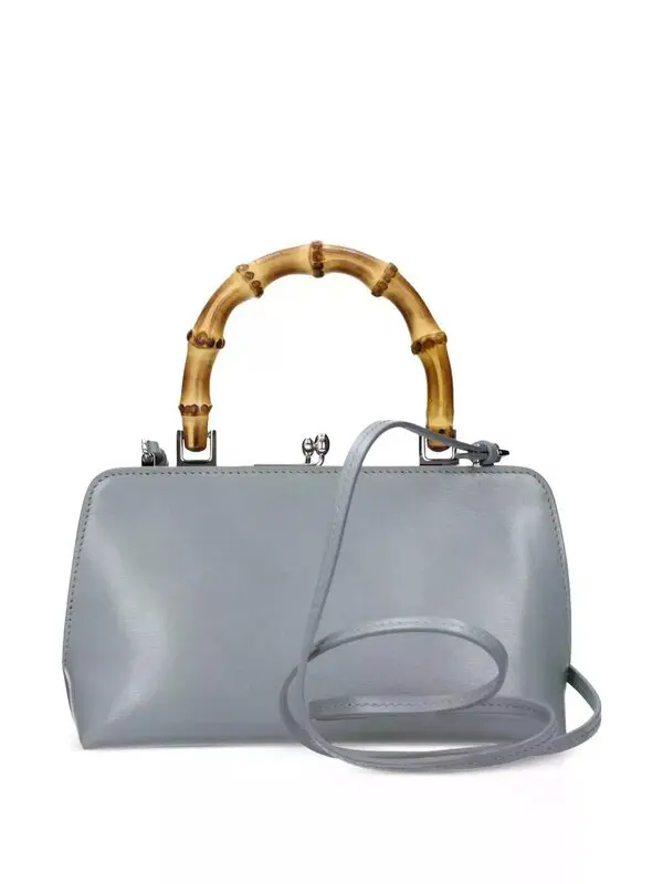 JIL SANDER Bamboo-handle Leather Tote Bag