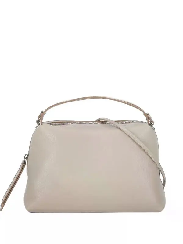 GIANNI CHIARINI Medium Alifa Leather Tote Bag - Neutrals