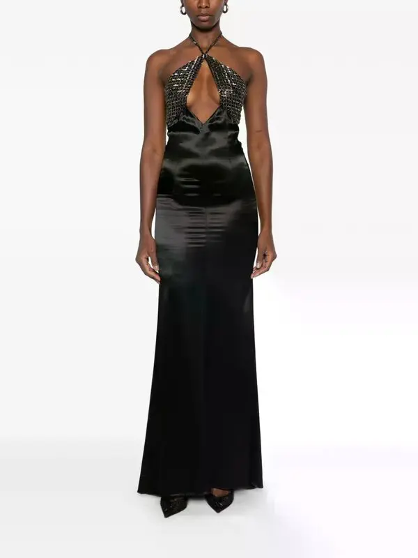 Attico Sleeveless Maxi Dress