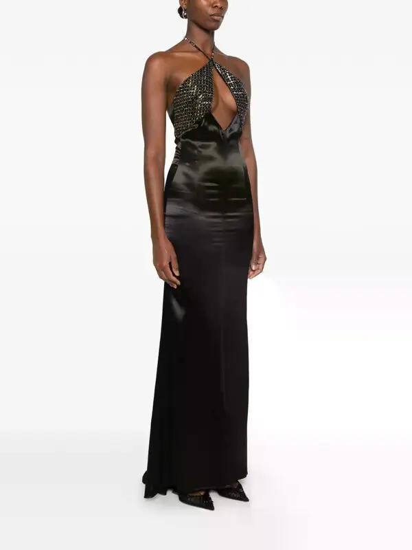 Attico Sleeveless Maxi Dress