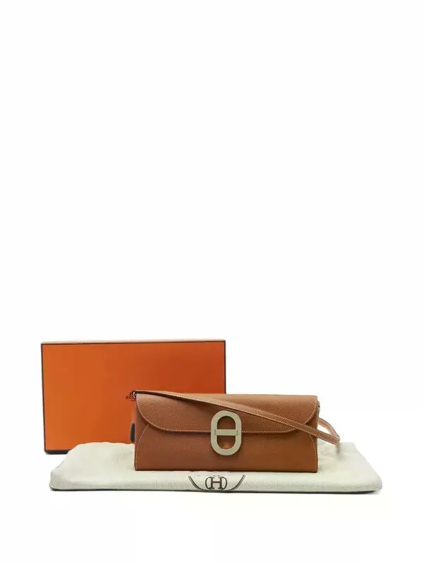 Hermès 2024 Maillon To Go Clutch Bag - Brown