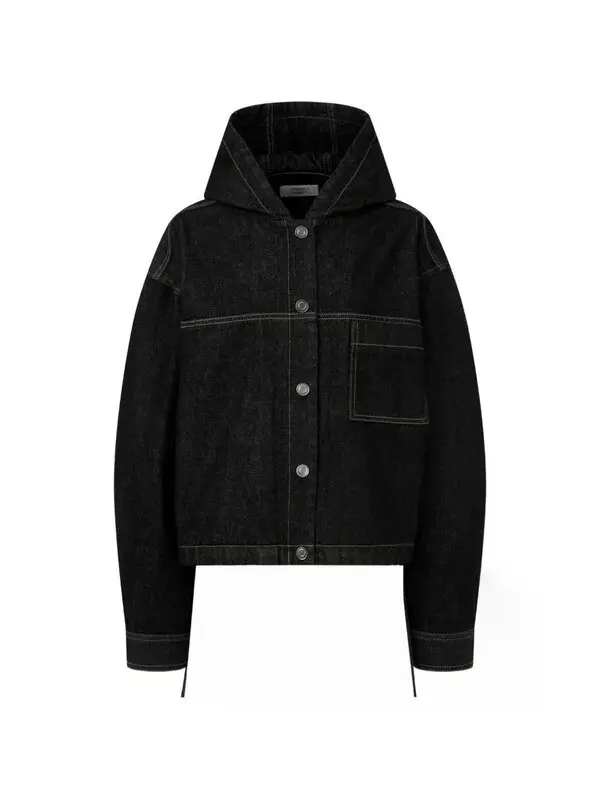 STUDIO TOMBOY Hooded Denim Jacket