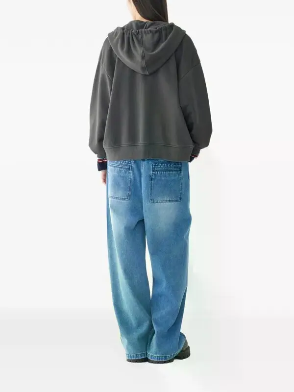 STUDIO TOMBOY Drawstring Straight-leg Jeans