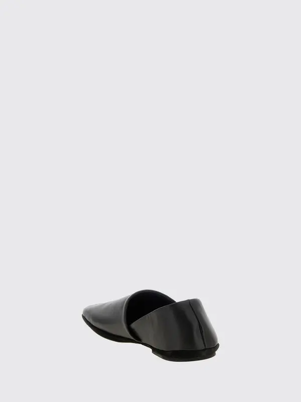 LEMAIRE Smooth Lambskin Loafers With Rounded Toe And Leather Sole