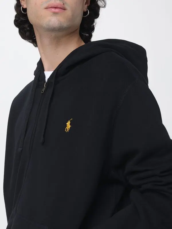 Polo Ralph Lauren Relaxed Fit Cotton Hoodie With Pony Logo