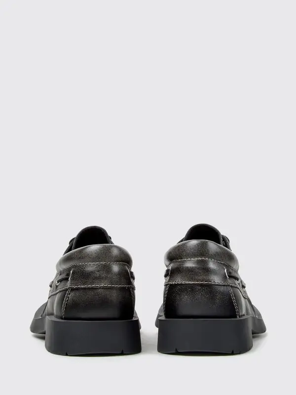Camper Patterned Mil 1978 Calfskin Boat Shoes