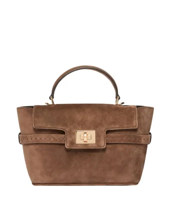 Max Mara Extra-small Suede Handbag - Brown