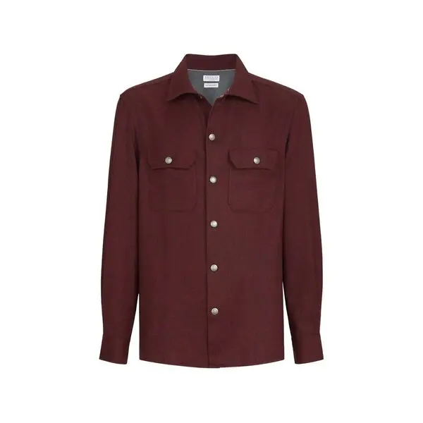 Brunello Cucinelli Jackets Shirt Jackets - Red