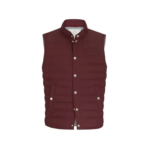 Brunello Cucinelli Jackets Waistcoats & Gilets - Red