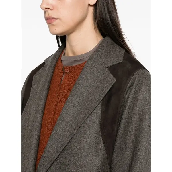 Max Mara Grey Jackets Blazers