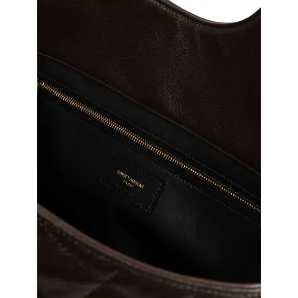 Saint Laurent Tote Bags - Brown