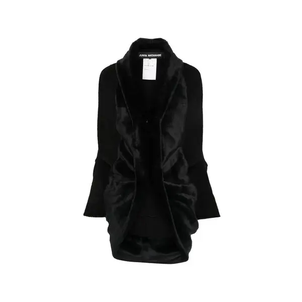 Junya Watanabe Jackets Faux Fur & Shearling Jackets - Black