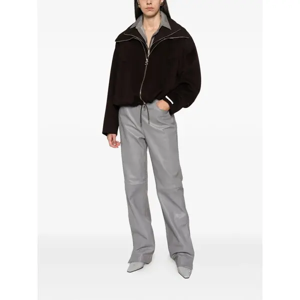 Sportmax Grey Trousers Straight Trousers