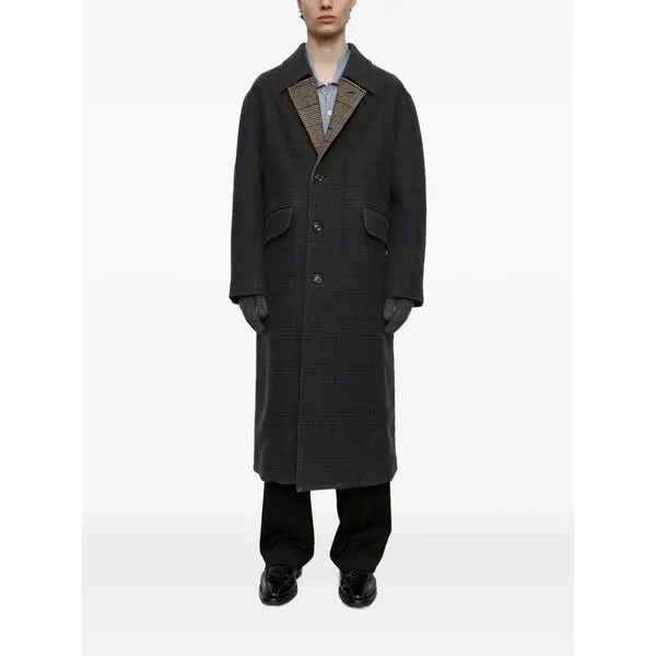 Our Legacy Grey Coats Single Breasted Coats