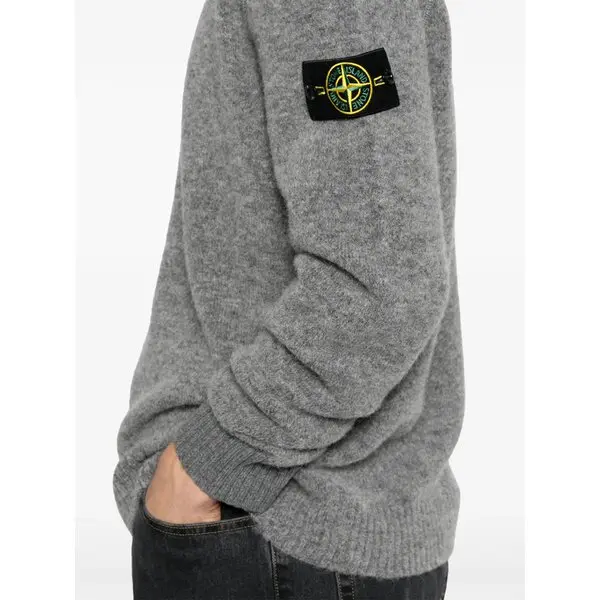 Stone Island Grey Sweaters & Knitwear Jumpers
