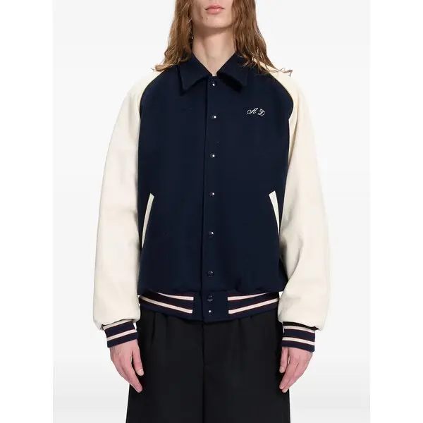 ANN DEMEULEMEESTER Jackets Bomber Jackets - Blue