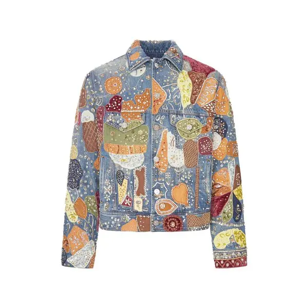 Amiri Jackets Denim Jackets - Blue