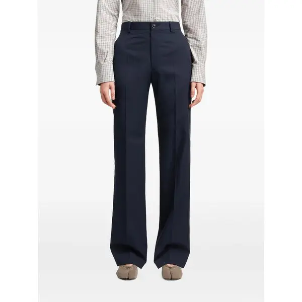 MAISON MARGIELA Grey Trousers Tailored Trousers