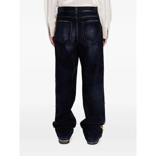 ANN DEMEULEMEESTER Denim Wide-leg Jeans
