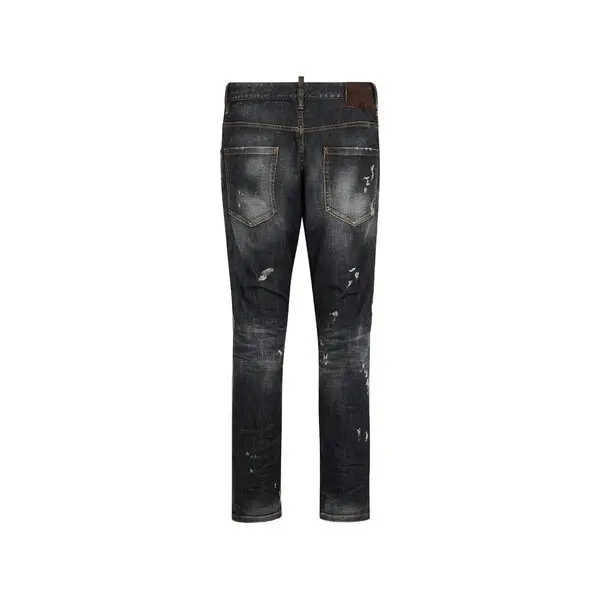 Dsquared2 Grey Denim Regular & Straight-leg Jeans
