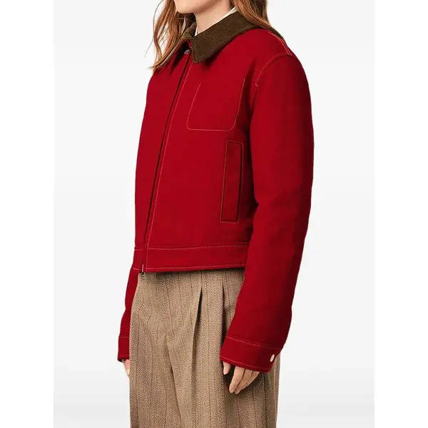 AMI Paris Jackets Bomber Jackets - Red