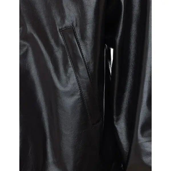 Fendi Leather Blouson - Black