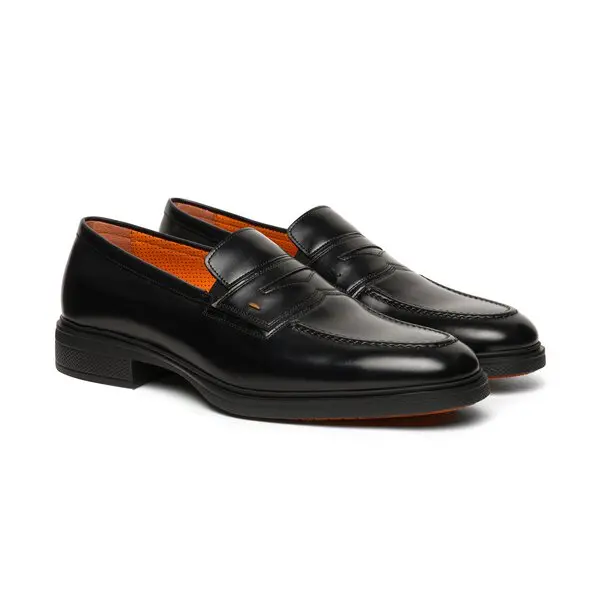Santoni Penny Loafers
